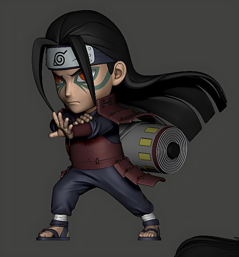 Forest Founder Chibi Sage | Nature Power Master | STL 3D PRINT | Anime ...
