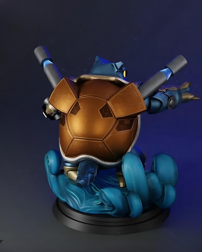 Pokemon – Mecha Legendary | Cyber Fusion Titan STL Statue | 3D Print ...