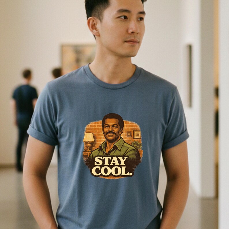 Stay Coll Tee, Iconic Quotes Shirt, 1970's Vintage T-shirt - Etsy