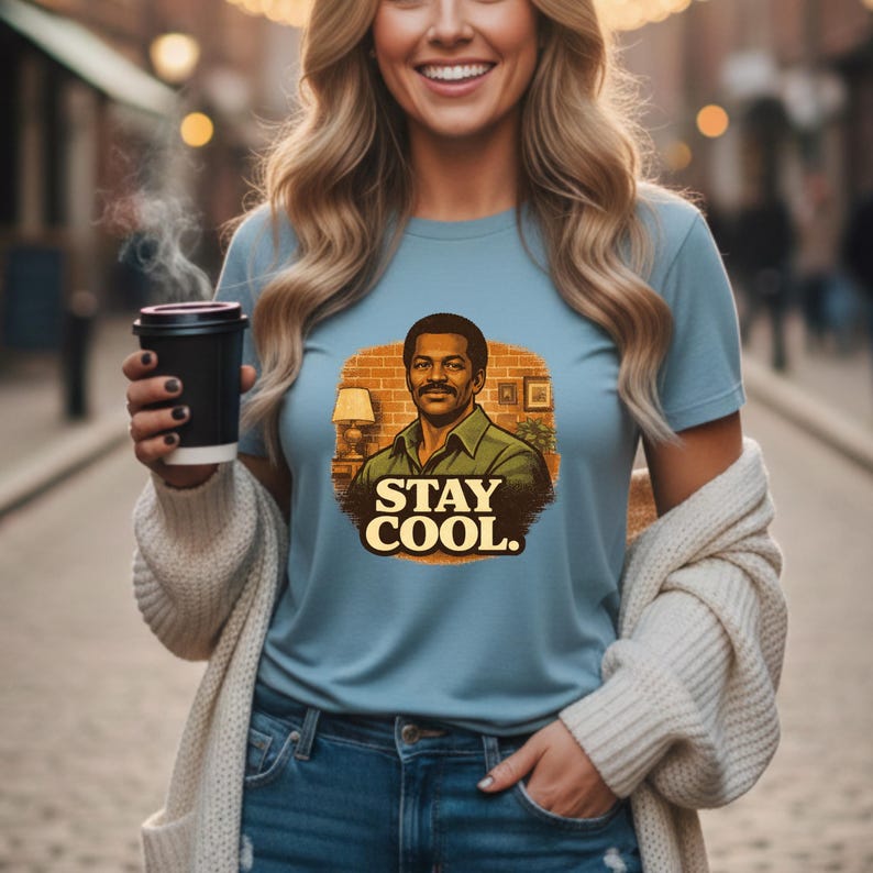 Stay Coll Tee, Iconic Quotes Shirt, 1970's Vintage T-shirt - Etsy