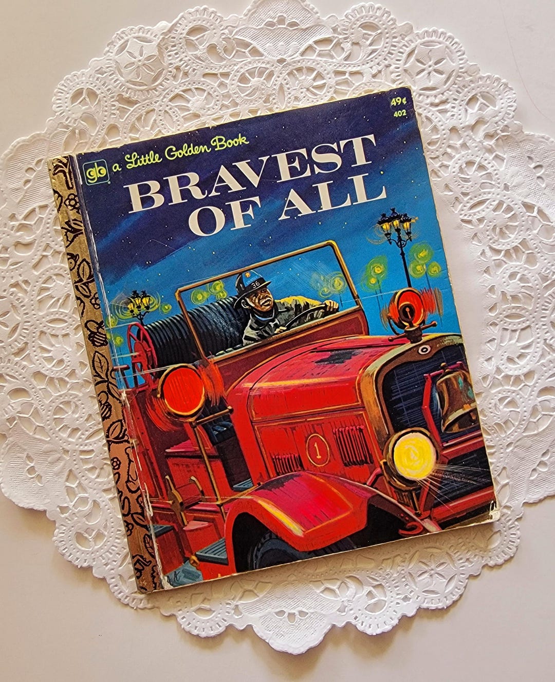Bravest of All, 1970s A Little Golden Book, Rare Vintage Children's ...