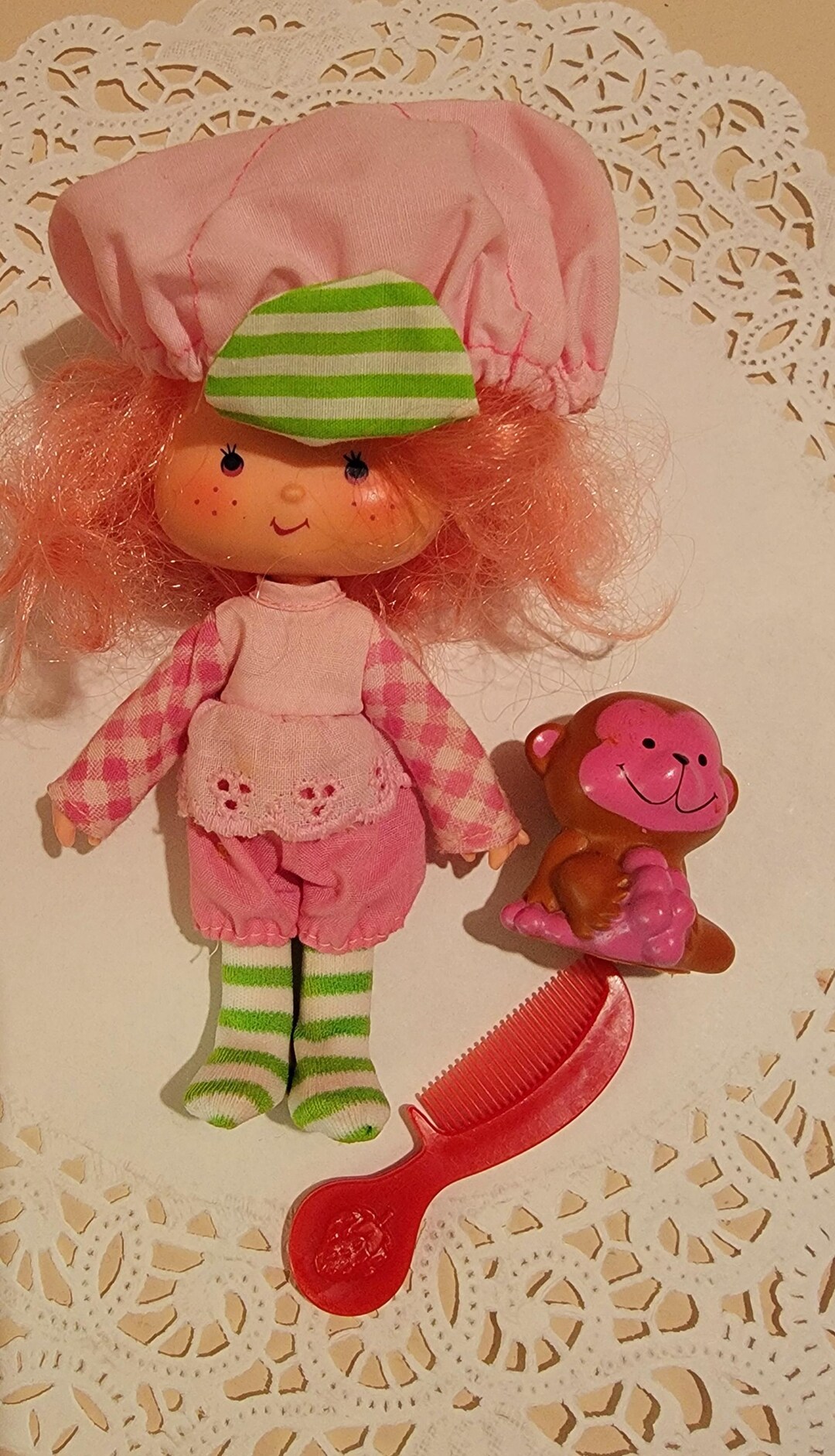 Vintage Raspberry Tart Doll From Strawberry Shortcake Collection, 1979 ...