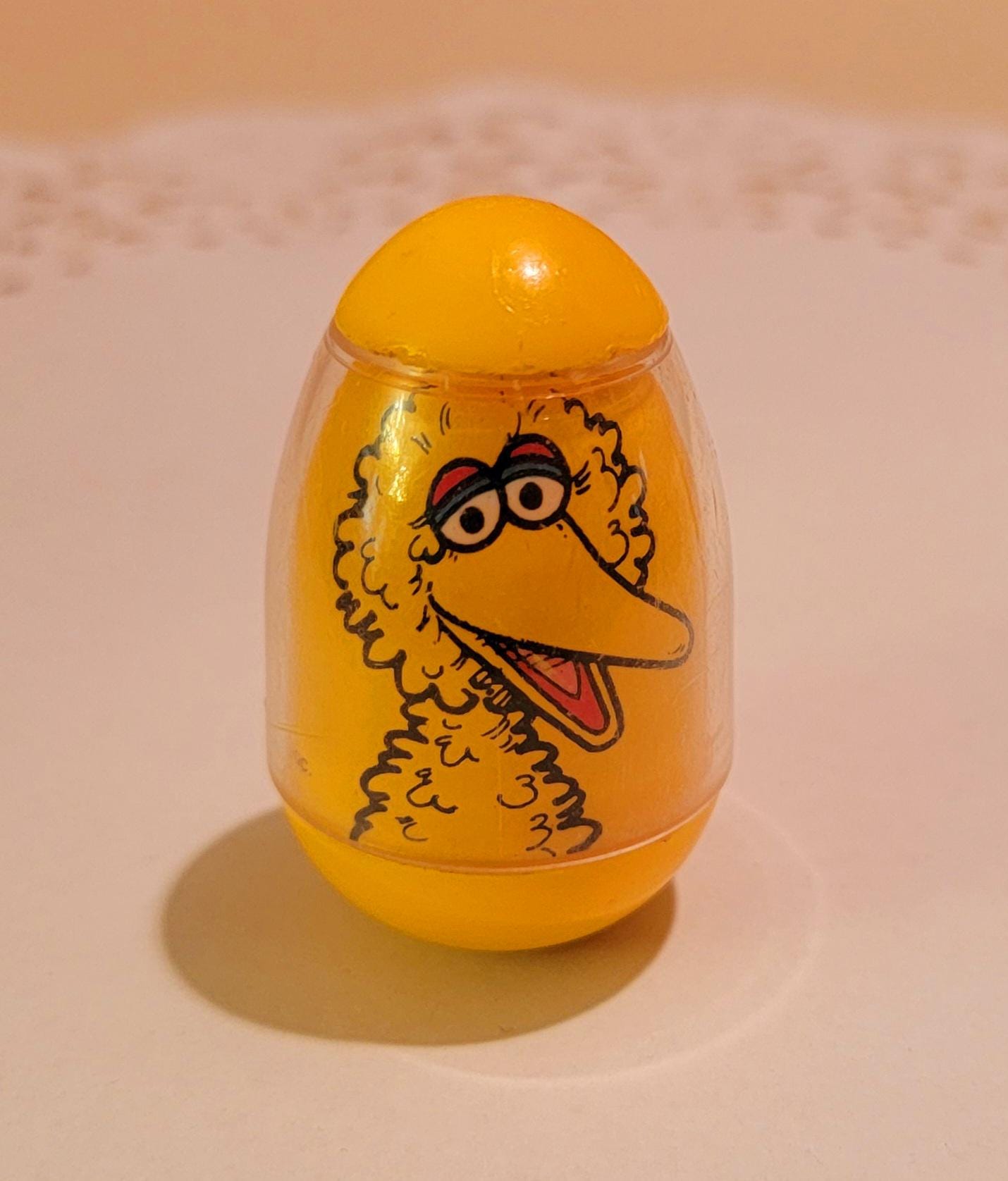 Vintage Big Bird Weeble, From Sesame Street Muppets 1980s - Etsy