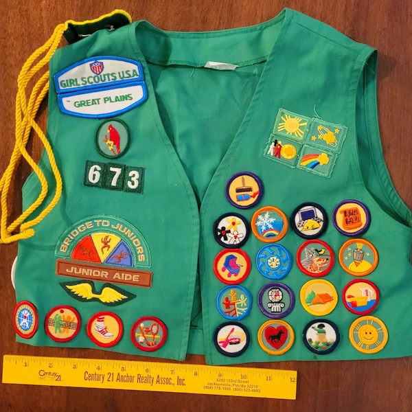 Girl Scouts Vest - Etsy