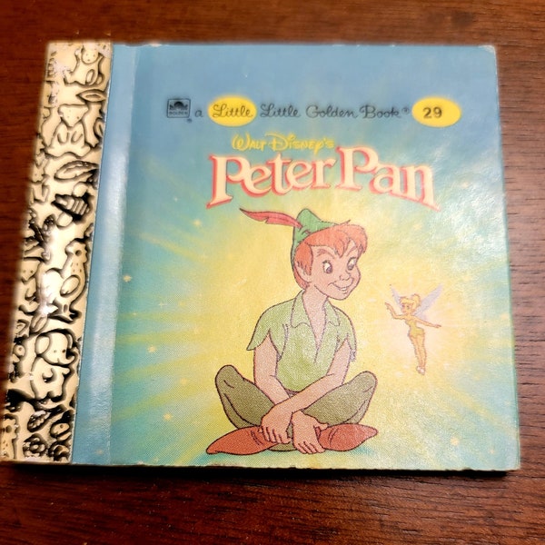 Peter Pan Golden Book - Etsy