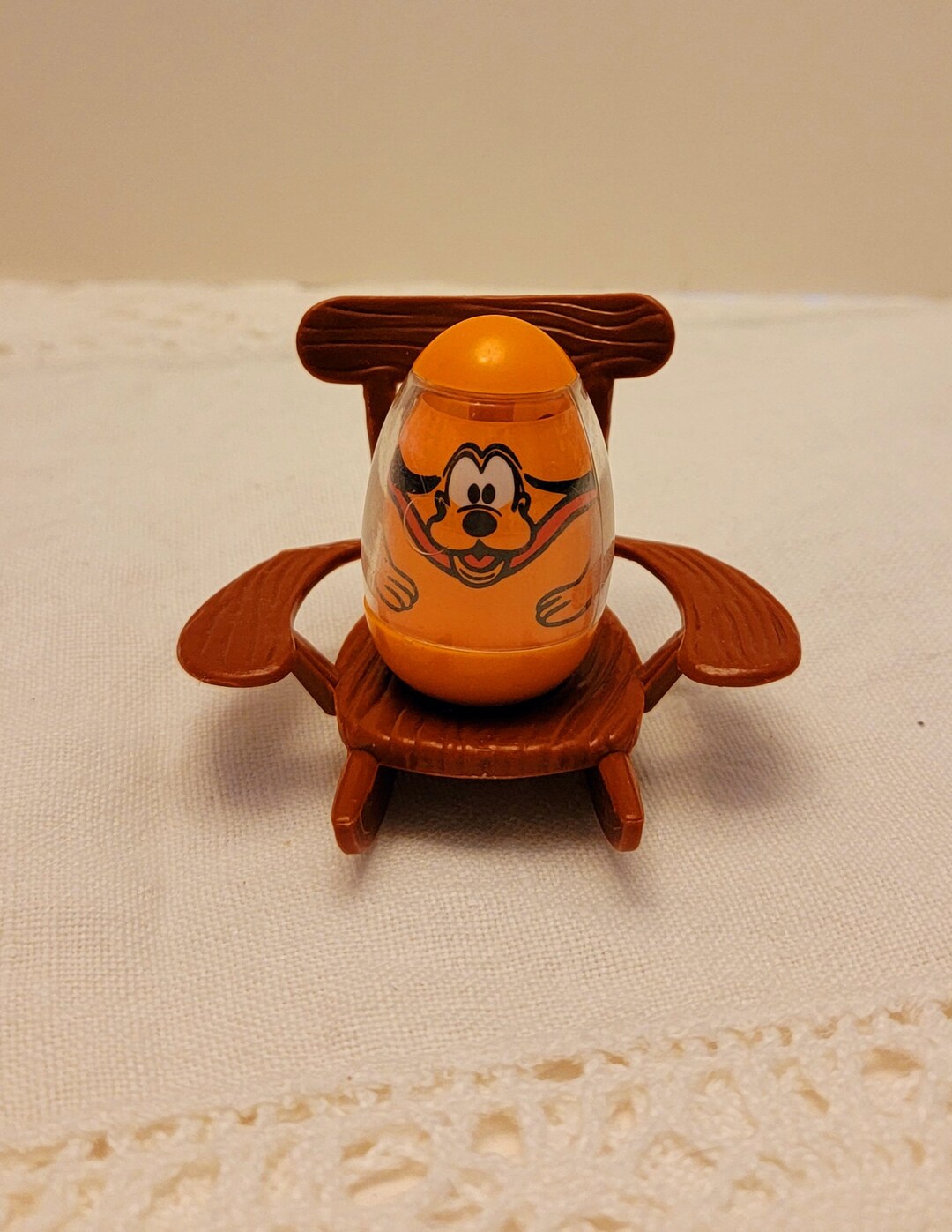 Vintage Pluto Weeble Dog, Walt Disney Productions 1970s Collectibe ...