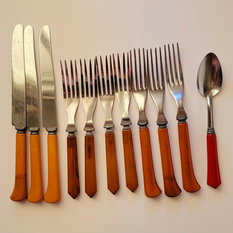 Bakelite Flatware - Etsy