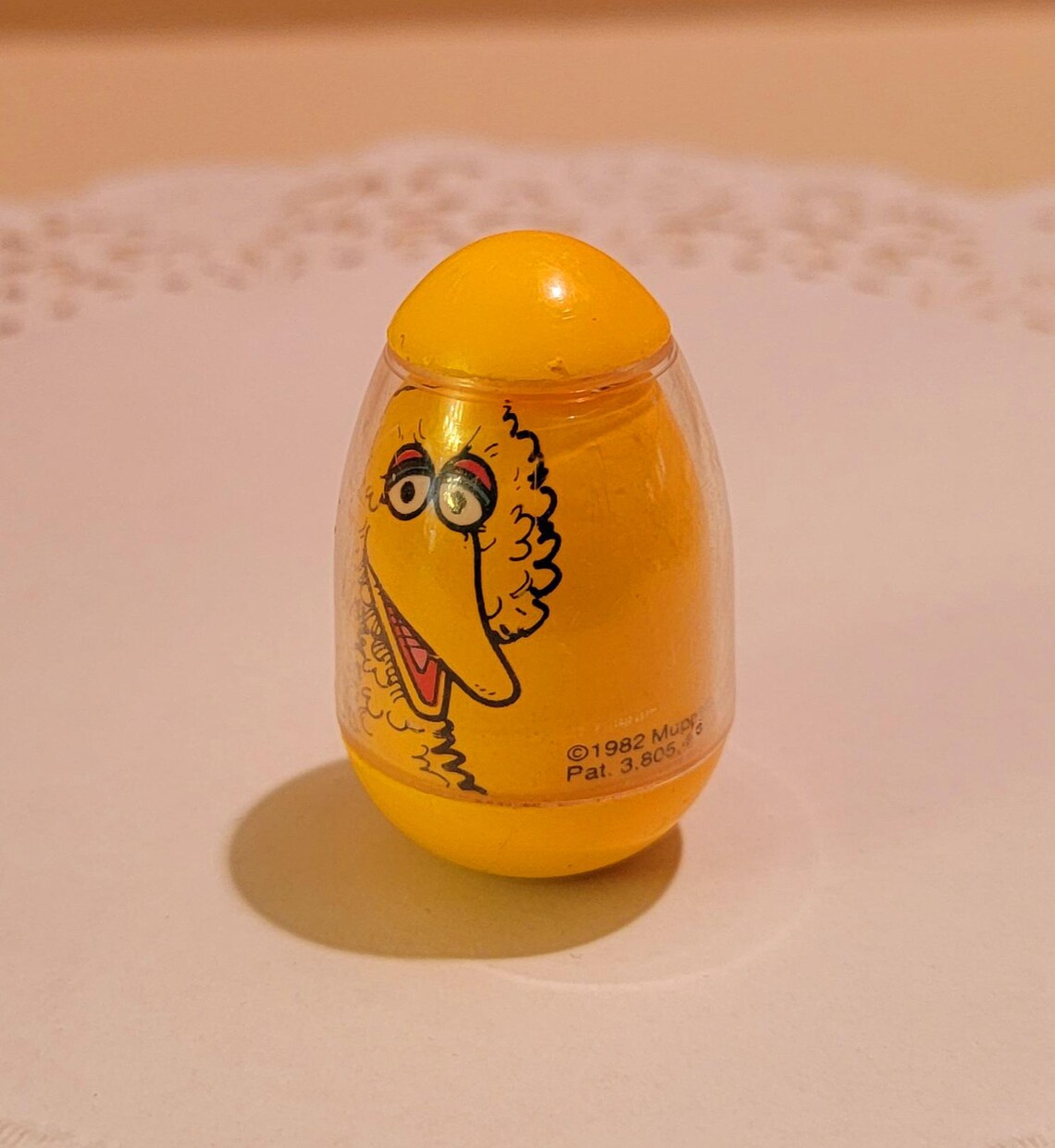 Vintage Big Bird Weeble, From Sesame Street Muppets 1980s - Etsy