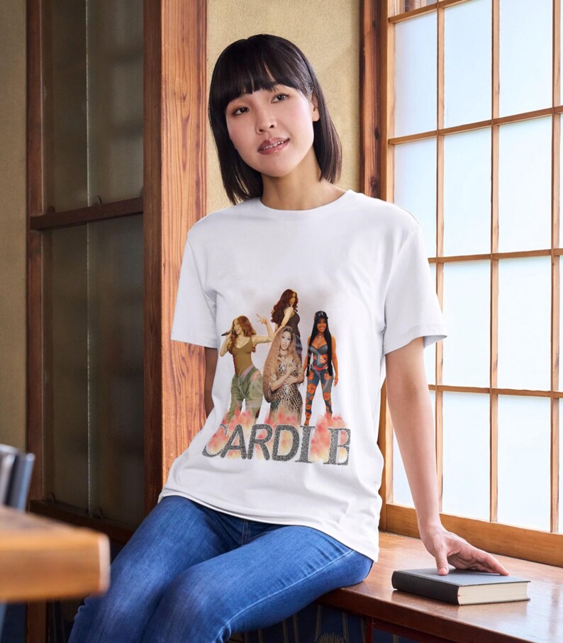 Cardi B PNG File: Digital Download, Png Ready Print to T-shirt - Etsy