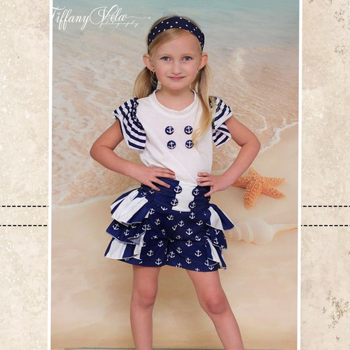 Sage's Sailor Shorts Pants and Capris PDF Pattern Sizes 6 | Etsy