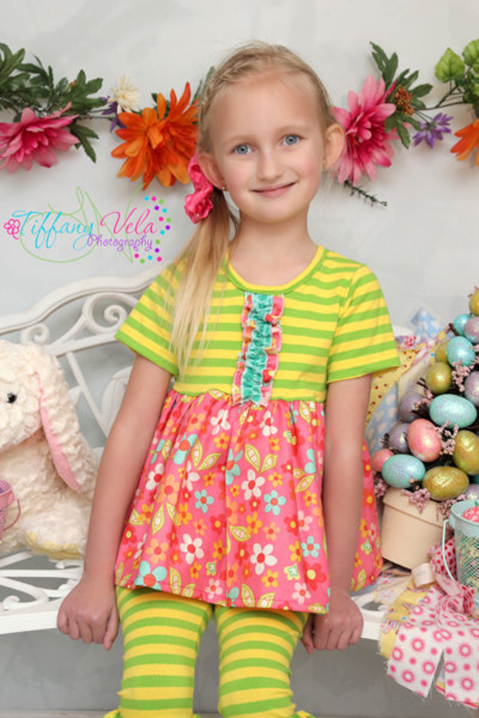 Tabitha's Knit T-shirt Dress and Top PDF Pattern Sizes 6-12m to Girls 8 ...