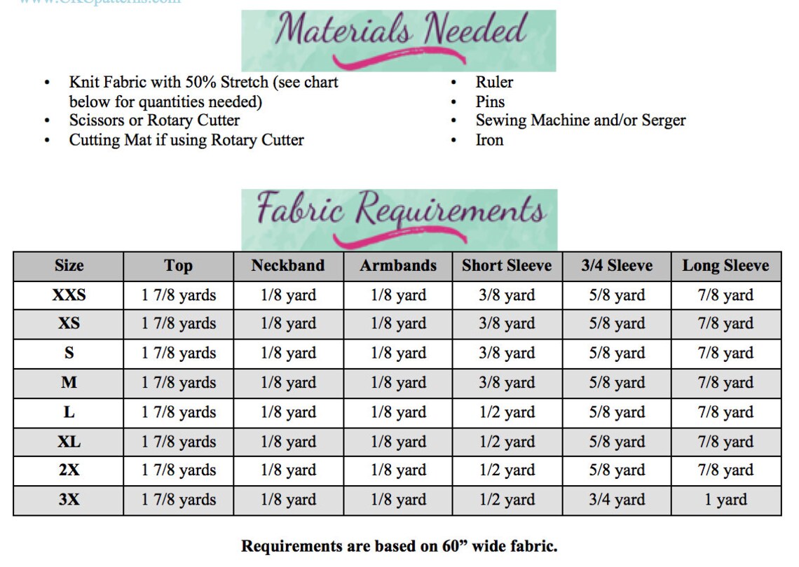 Chelsea's Women's Crossover Hem Top PDF Pattern Sizes | Etsy