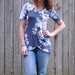Chelsea's Women's Crossover Hem Top PDF Pattern Sizes - Etsy