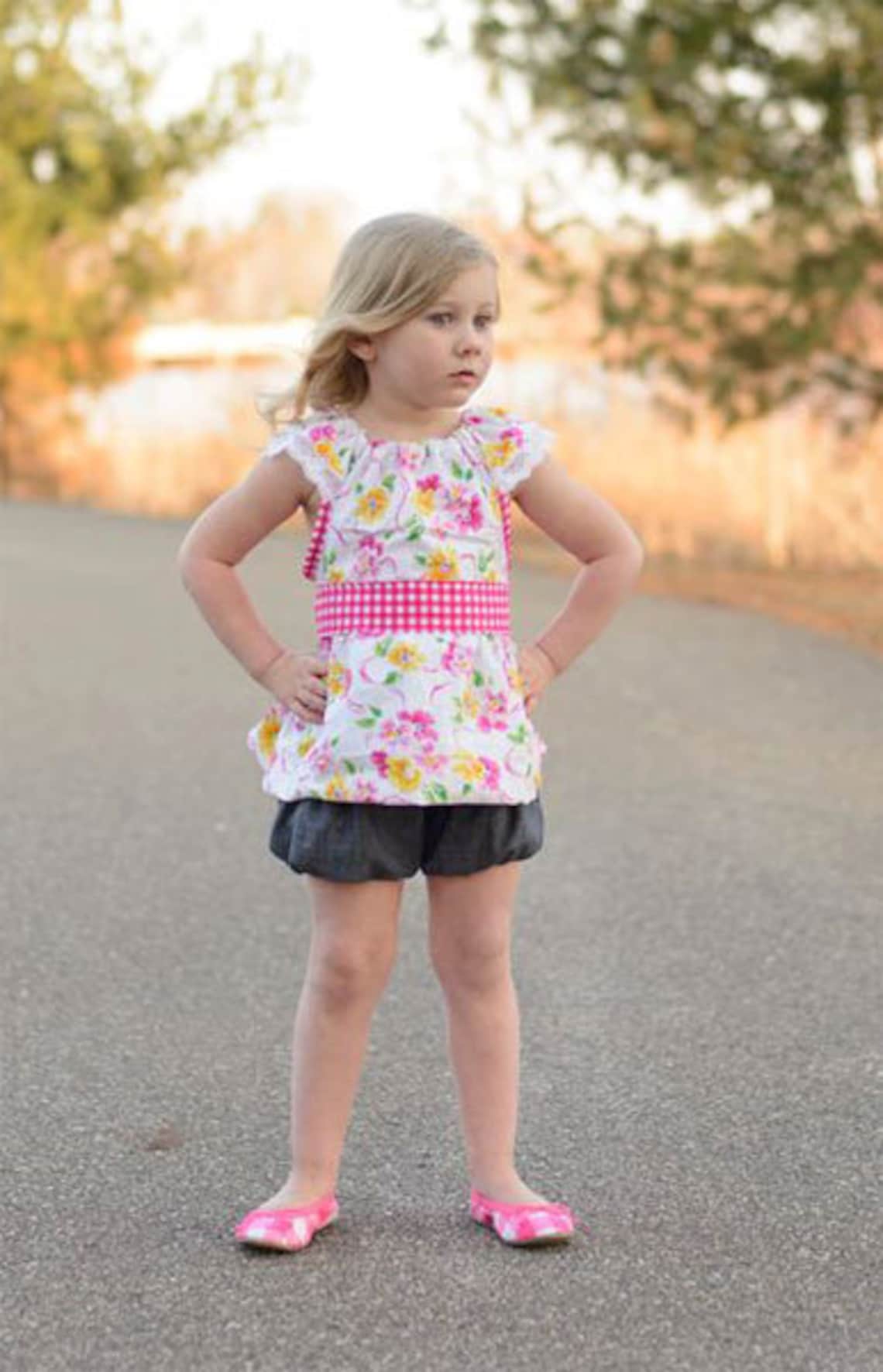 Bailey's Bubble Shorts PDF Pattern Sizes Newborn to 8 Kids | Etsy