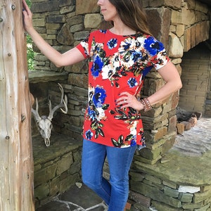 Tina's Women's Top and Tunic PDF Pattern Sizes XXS to 4X Adults | A0 ...