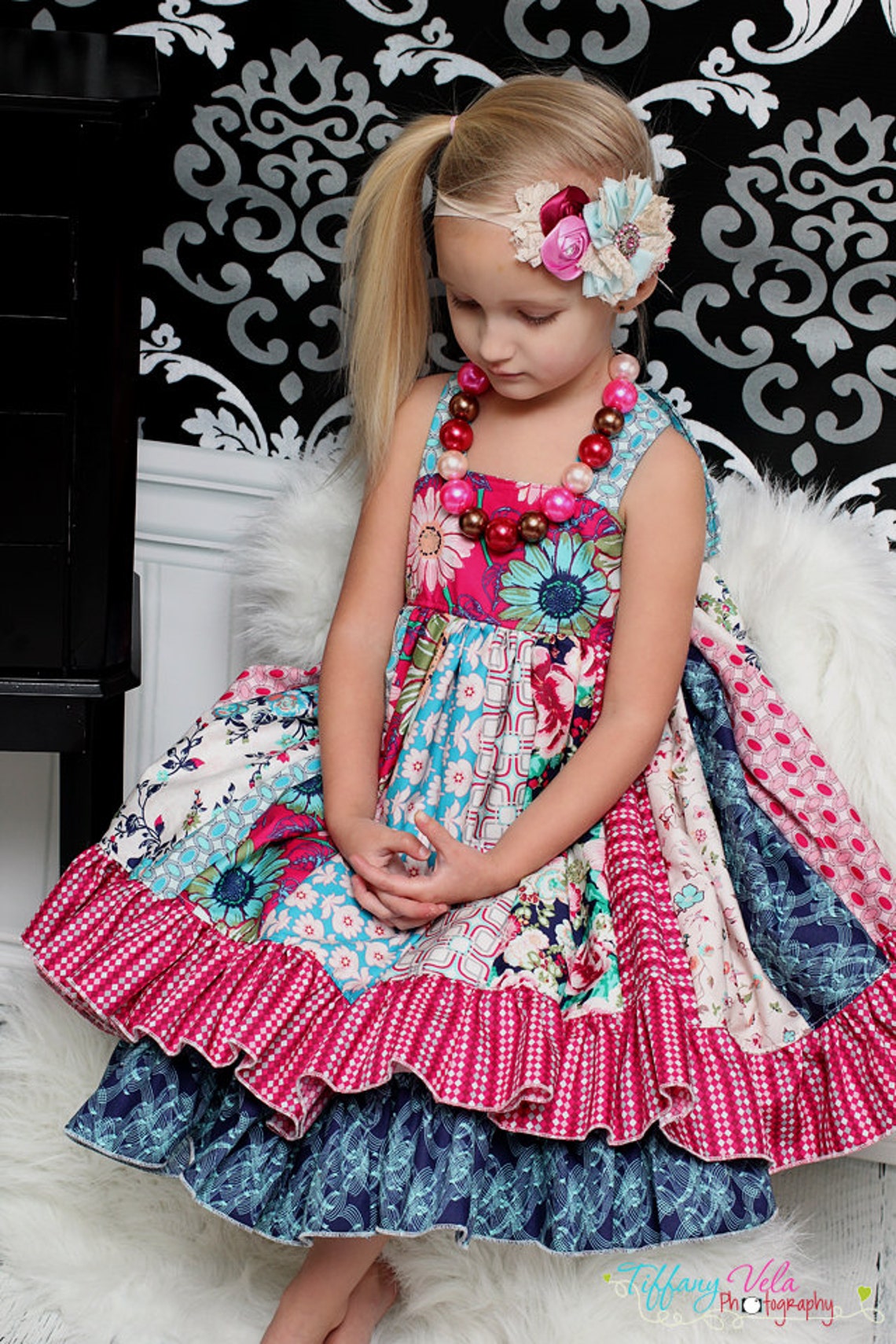 Serena's Stripwork Double Layer Dress PDF Pattern NEW - Etsy Australia