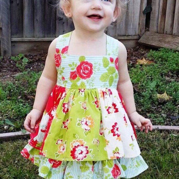 Girls Knot Dress - Etsy