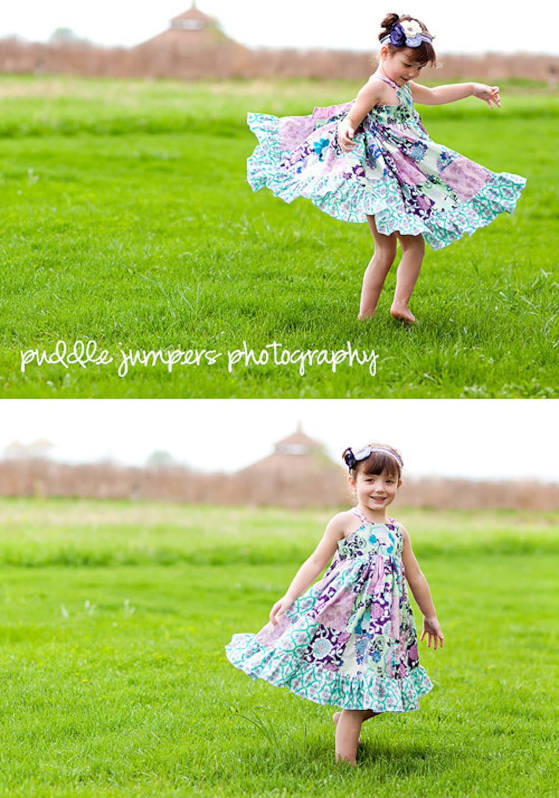 Penny's Patchwork Twirly Dress PDF Pattern NEW Sizes 6-12 Months to ...