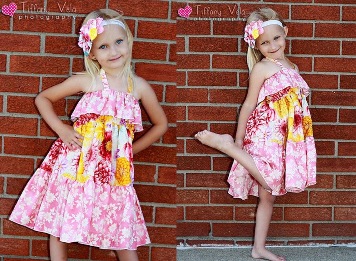 Cora's Top Dress and Maxi Dress PDF Pattern Sizes 6-12 - Etsy