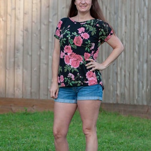 Tina's Women's Top and Tunic PDF Pattern Sizes XXS to 4X Adults | A0 ...