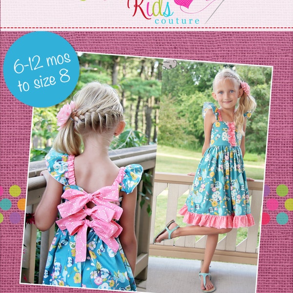 Twirl Dress Pattern - Etsy