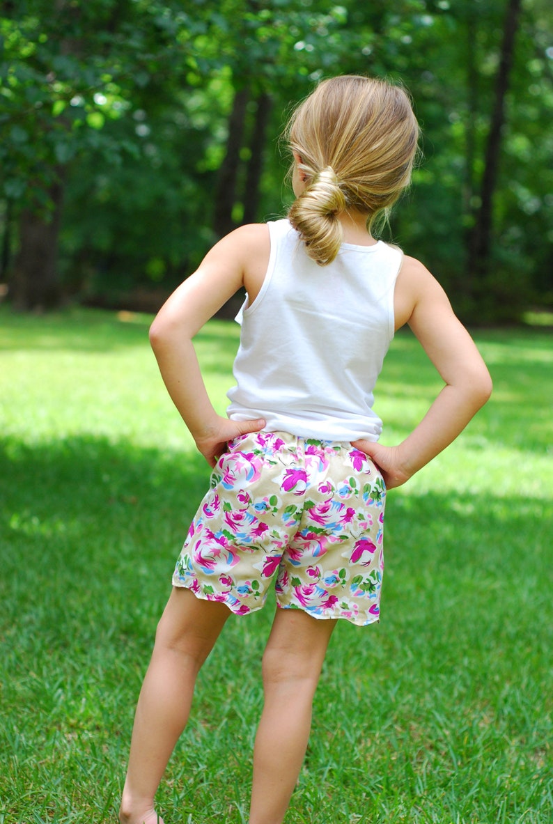 Madeline’s Reversible Scalloped Shorties PDF Pattern Size 6/12 Months ...