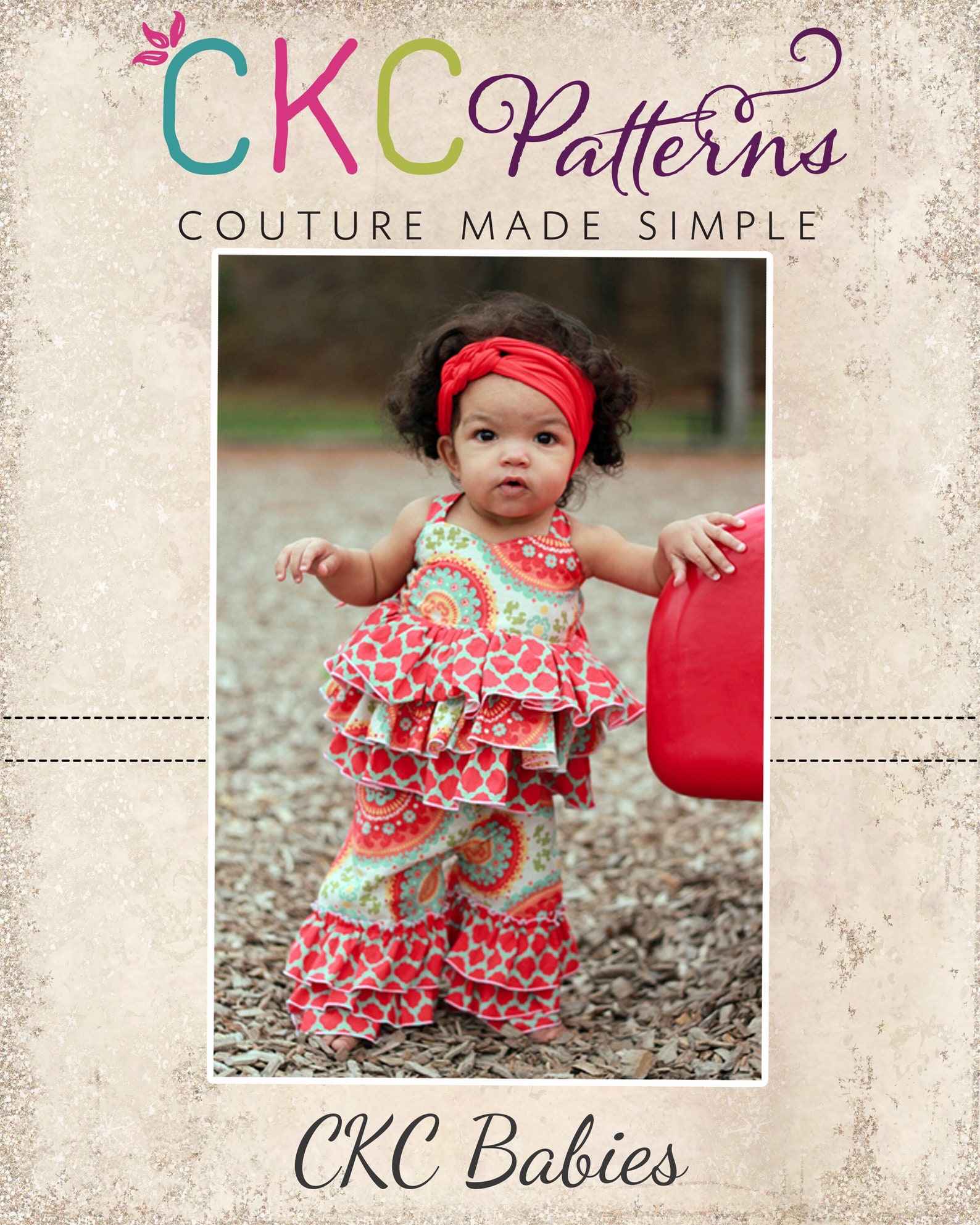 Kiki's Extra Ruffled Top Sizes NB to 8 Kids and Dolls PDF Pattern ...
