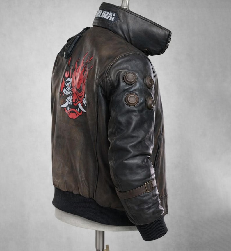 Chaqueta samurái inspirada en Cyberpunk 2077 / Disfraz de cosplay de ...