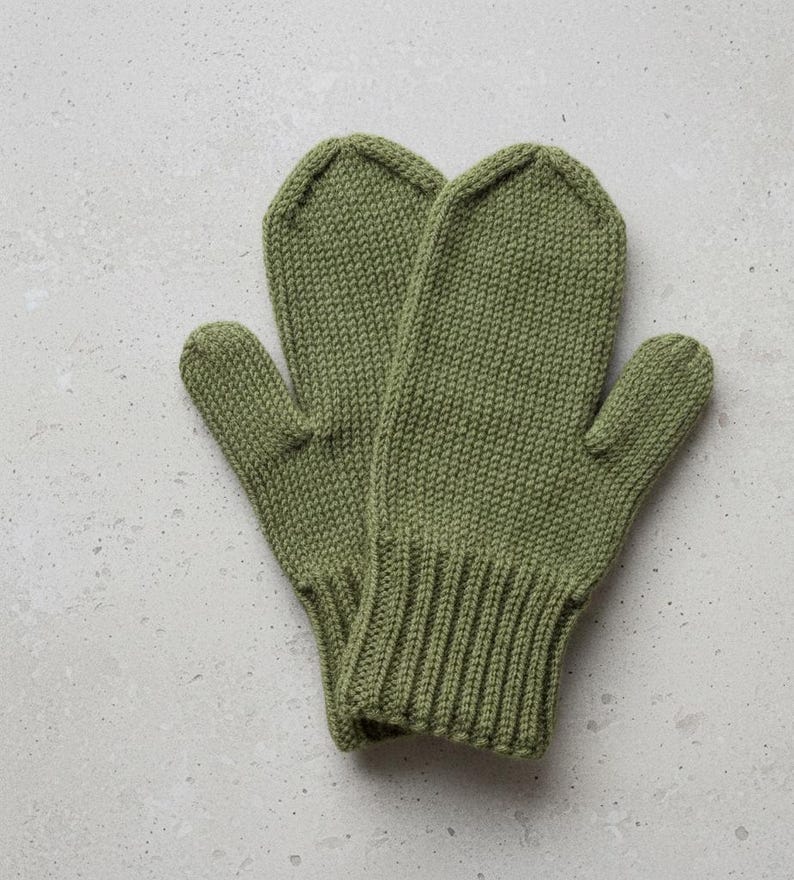 Basic Cozy Mittens Knitting Pattern | Worsted Weight Mittens | Easy ...