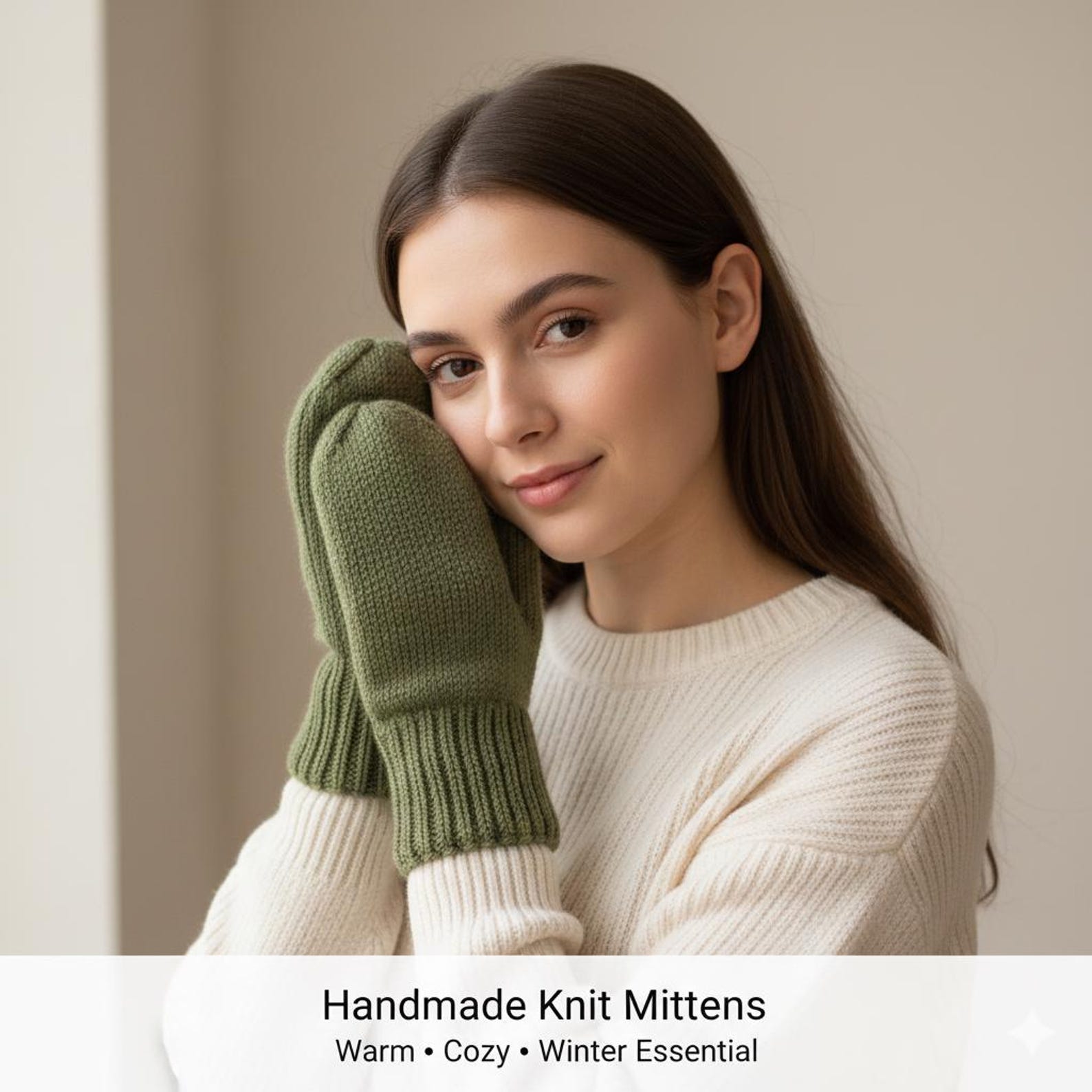 Basic Cozy Mittens Knitting Pattern | Worsted Weight Mittens | Easy ...
