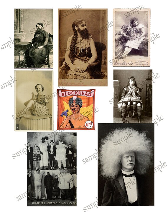 Circus Sideshow Characters
