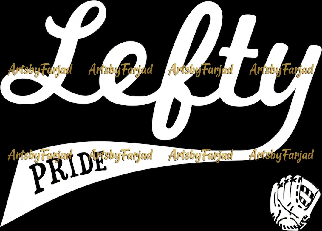 Lefty Pride PNG, Left Handed Pitcher Baseball Sublimation, Southpaw ...