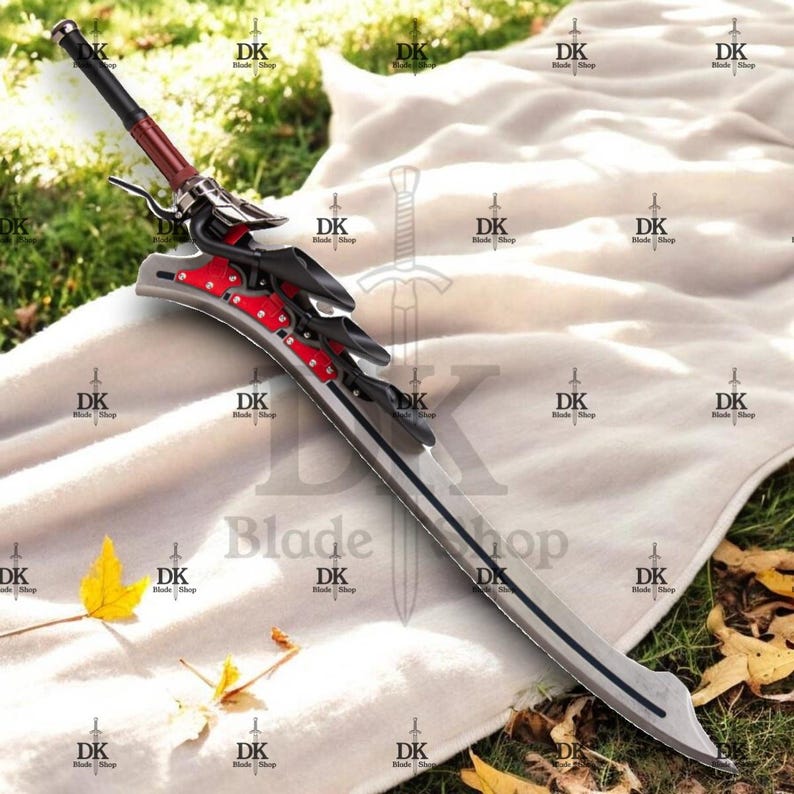 Red Queen Sword DMC5 | Devil May Cry 5 | Full Metal Cosplay Sword ...