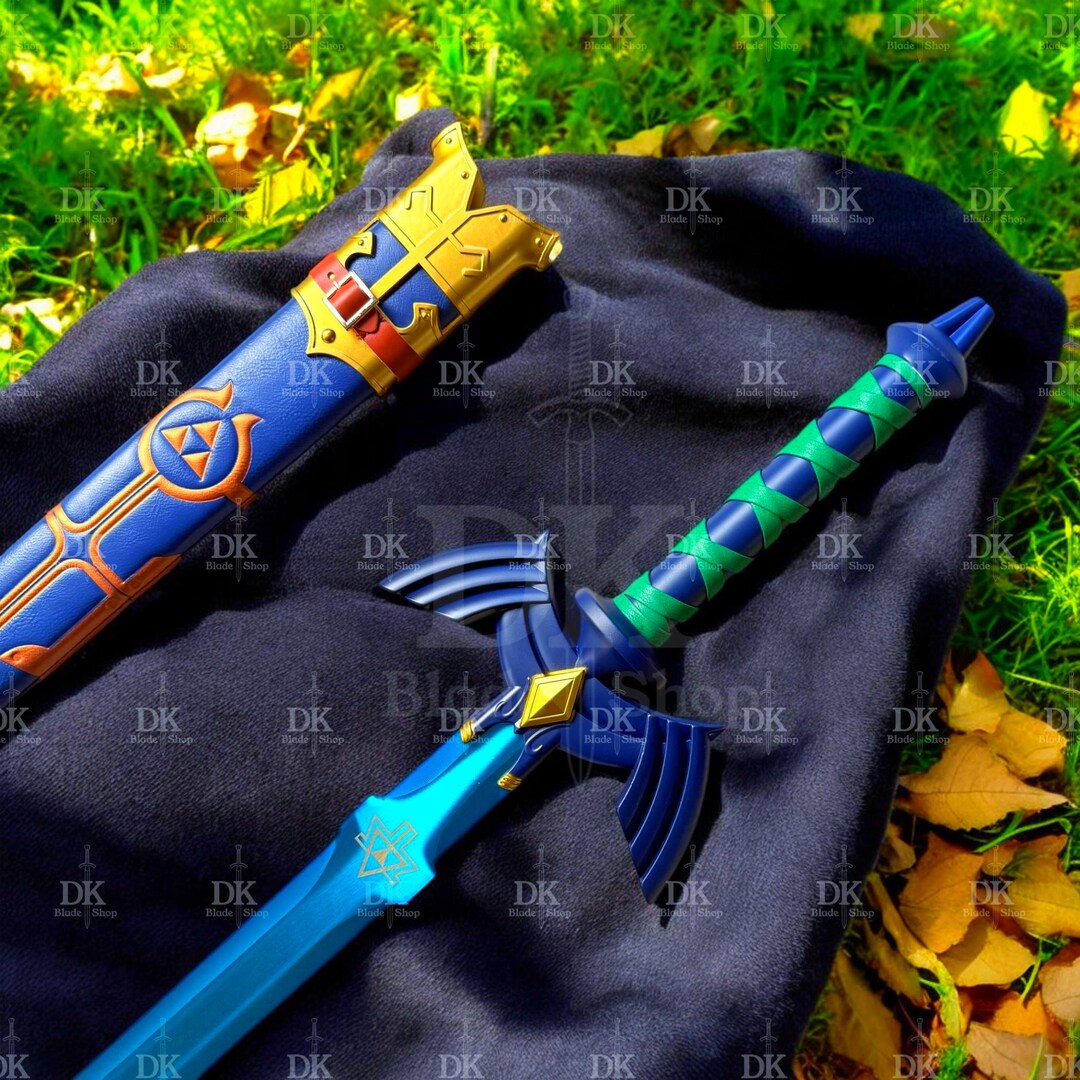 Zelda Master Sword V3 Life Size Metal Replica | Breath of the Wild ...