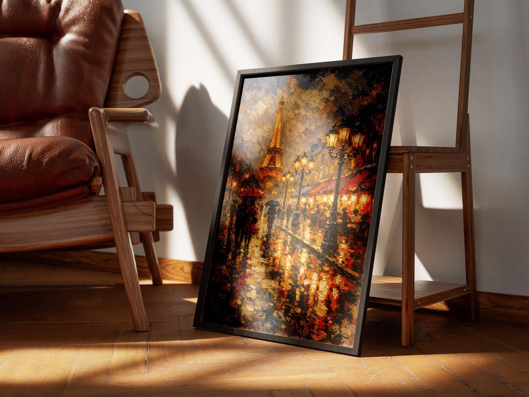 Paris Street Scene Print, Romantic Cityscape Art (digital Download) - Etsy
