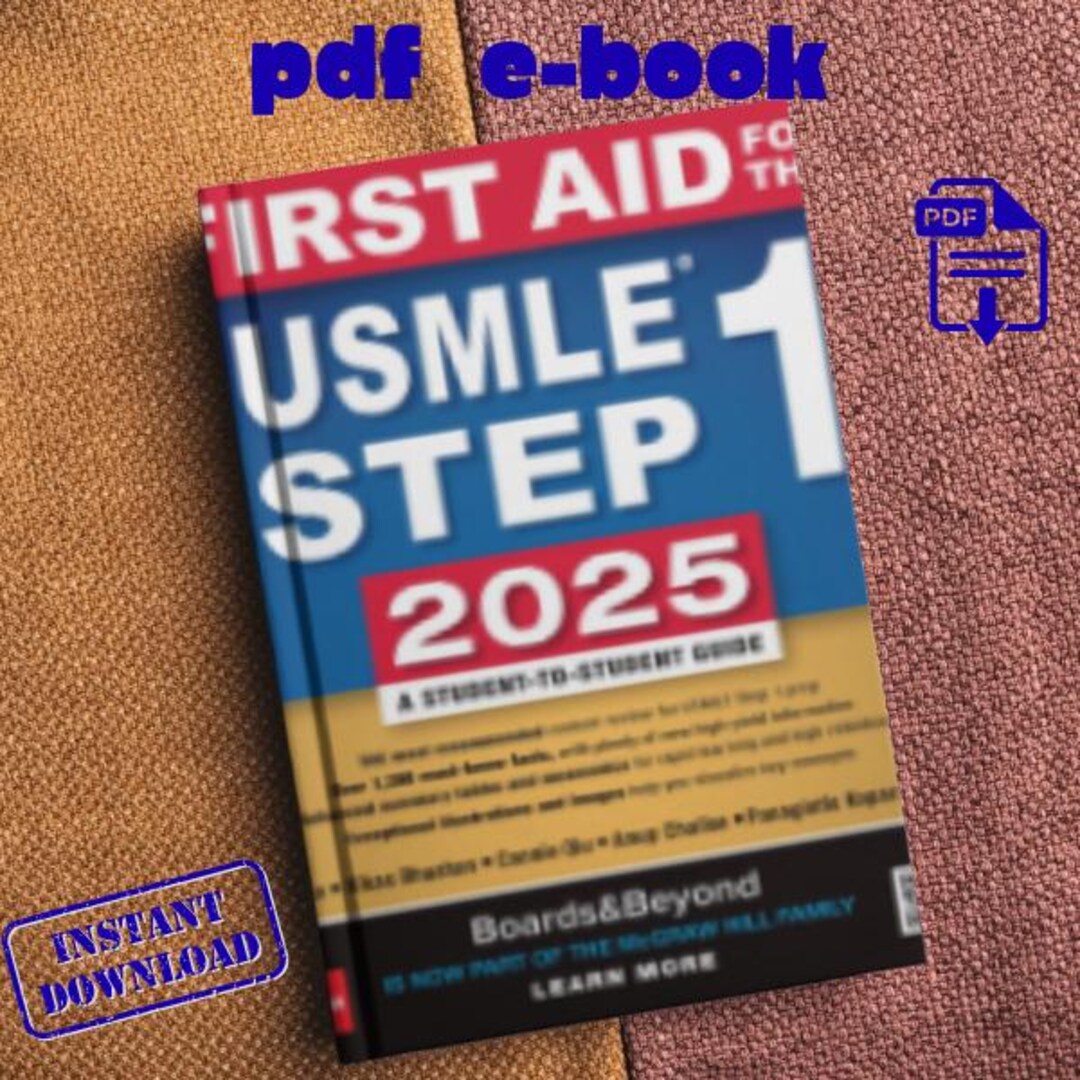 First Aid USMLE Step 1 2025 - Etsy
