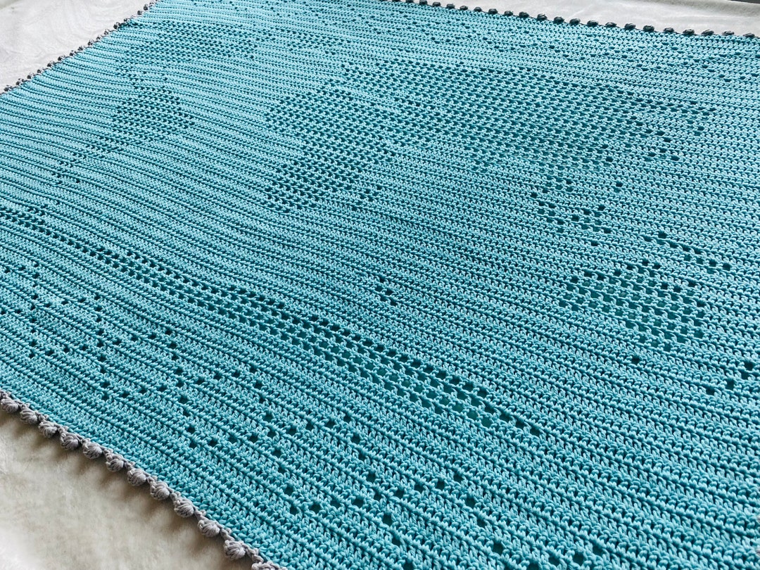 Crochet Afghan Pattern World Map - Etsy