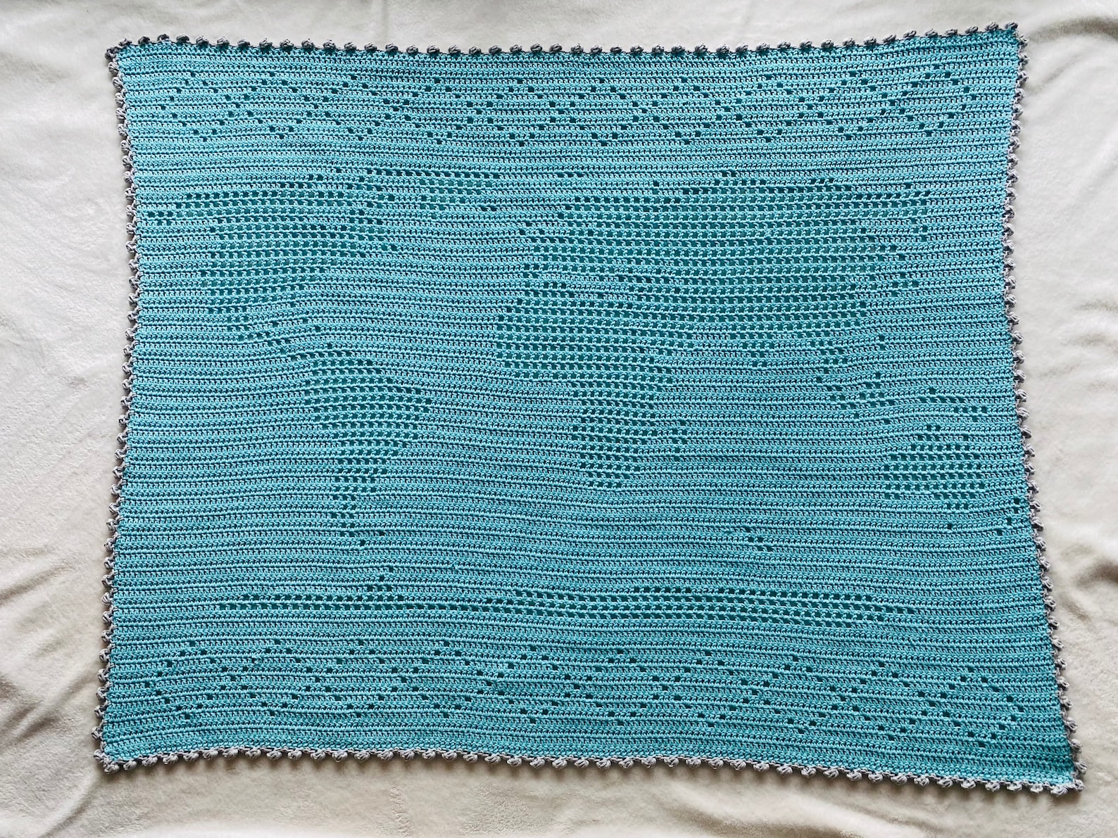 Crochet Blanket Pattern World Map - Etsy