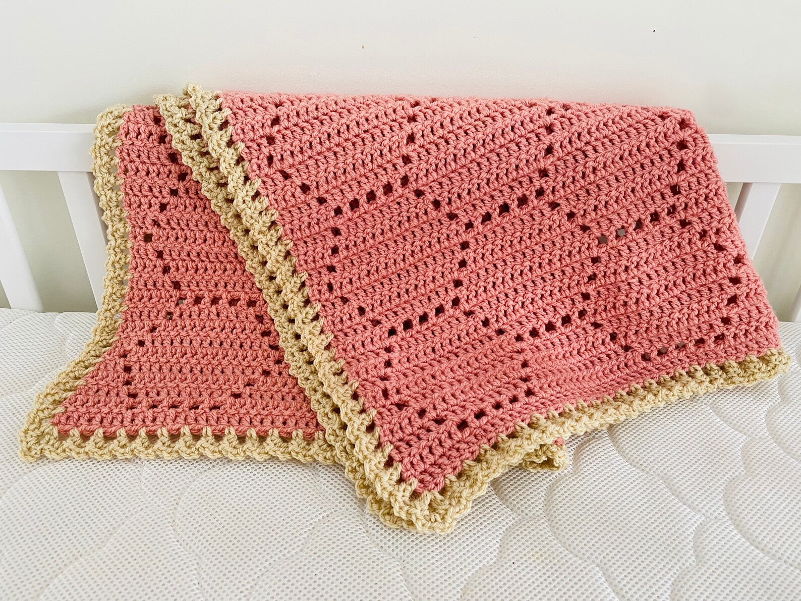 Crochet Blanket Pattern Honeycomb - Etsy