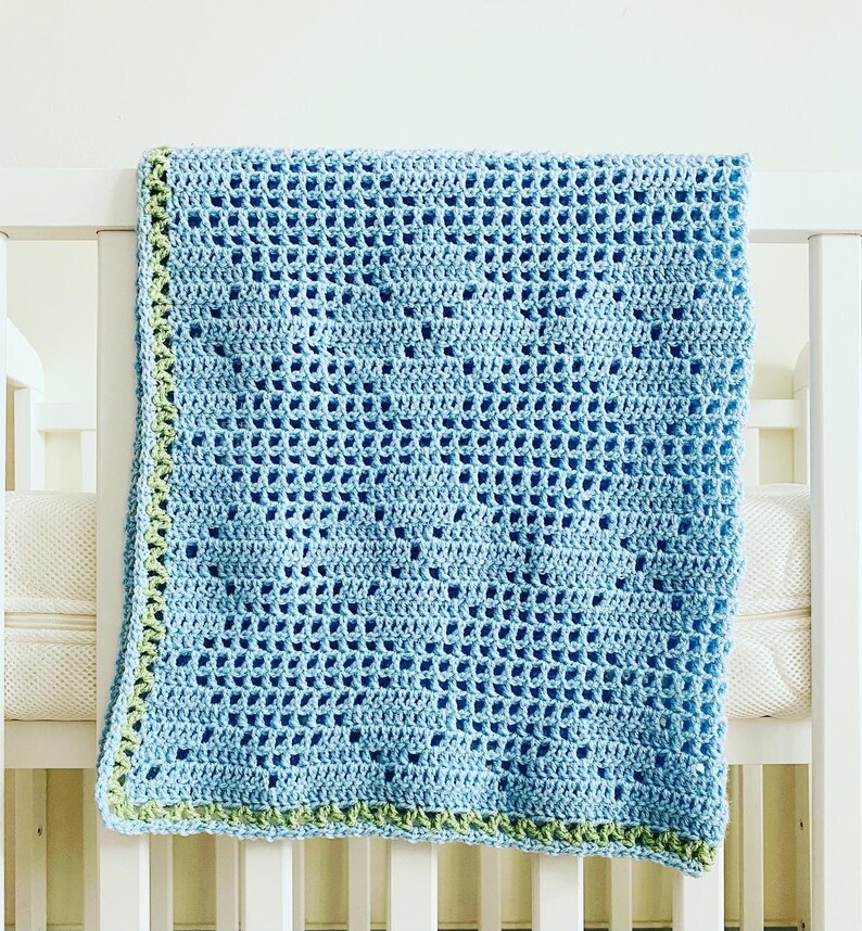 Crochet Blanket Pattern Argyle - Etsy