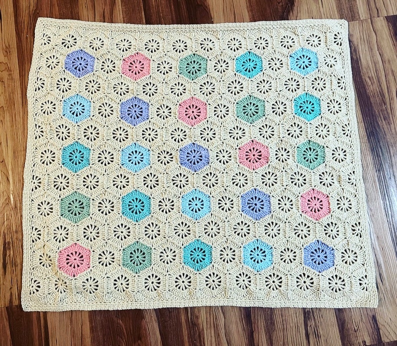 Crochet Afghan Pattern Ferris Wheel - Etsy