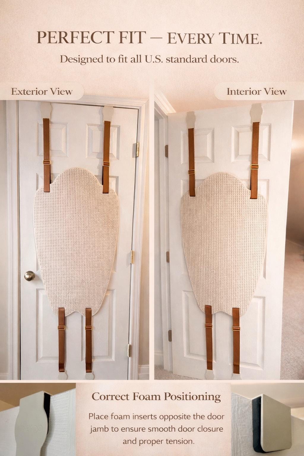 Hands-free Back Scratcher | Over-the-door Full Body Scratcher for Itch ...