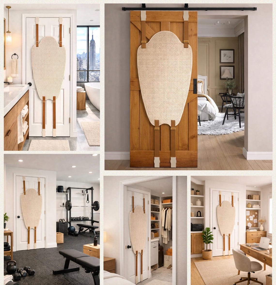 Hands-free Back Scratcher | Over-the-door Full Body Scratcher for Itch ...