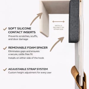 Hands-free Back Scratcher | Over-the-door Full Body Scratcher for Itch ...