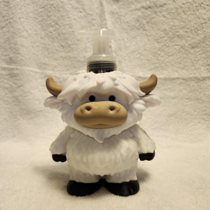 Highland Cow Soap Holder Stl - Etsy