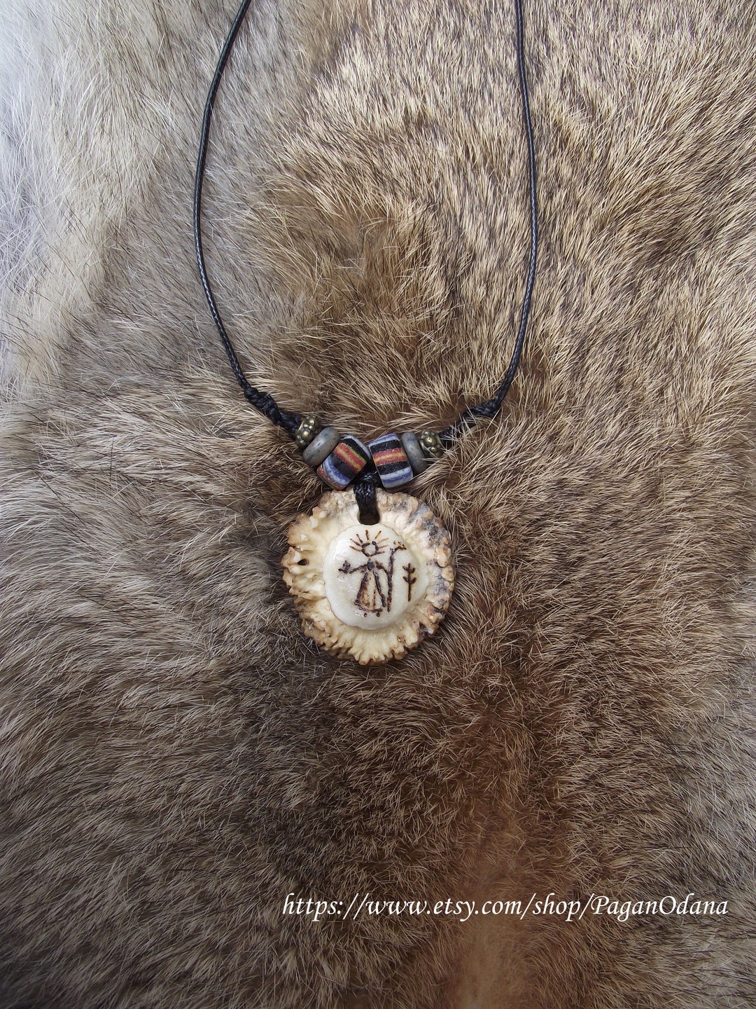 Sami Shaman Antler Necklace : Ylijumalan Puoliso - Wife of the Suprême ...