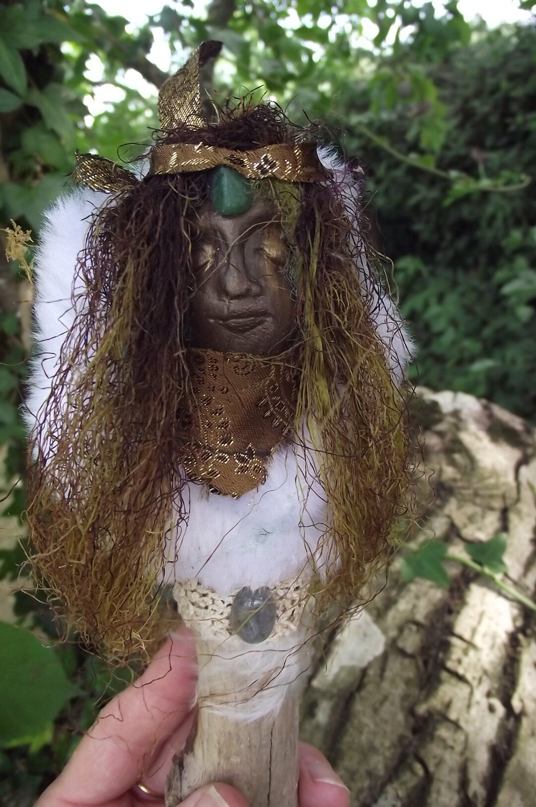 Slavic Goddess Vesna Soul Doll Wand, Magic, Pagan, Divine Connexion ...