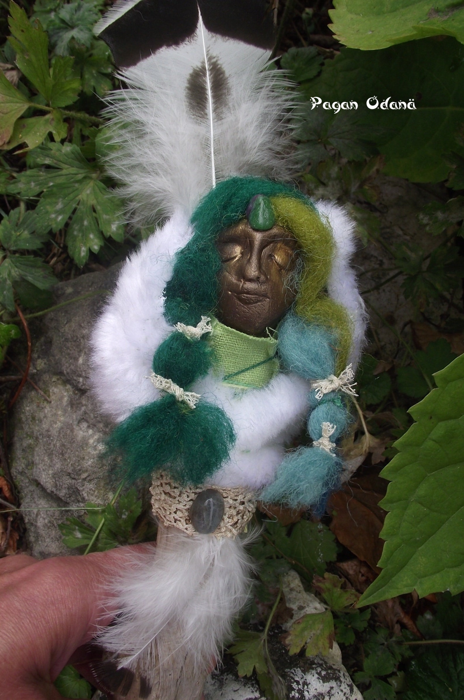 Slavic Goddess Vesna Soul Doll Wand Magic Pagan Divine | Etsy