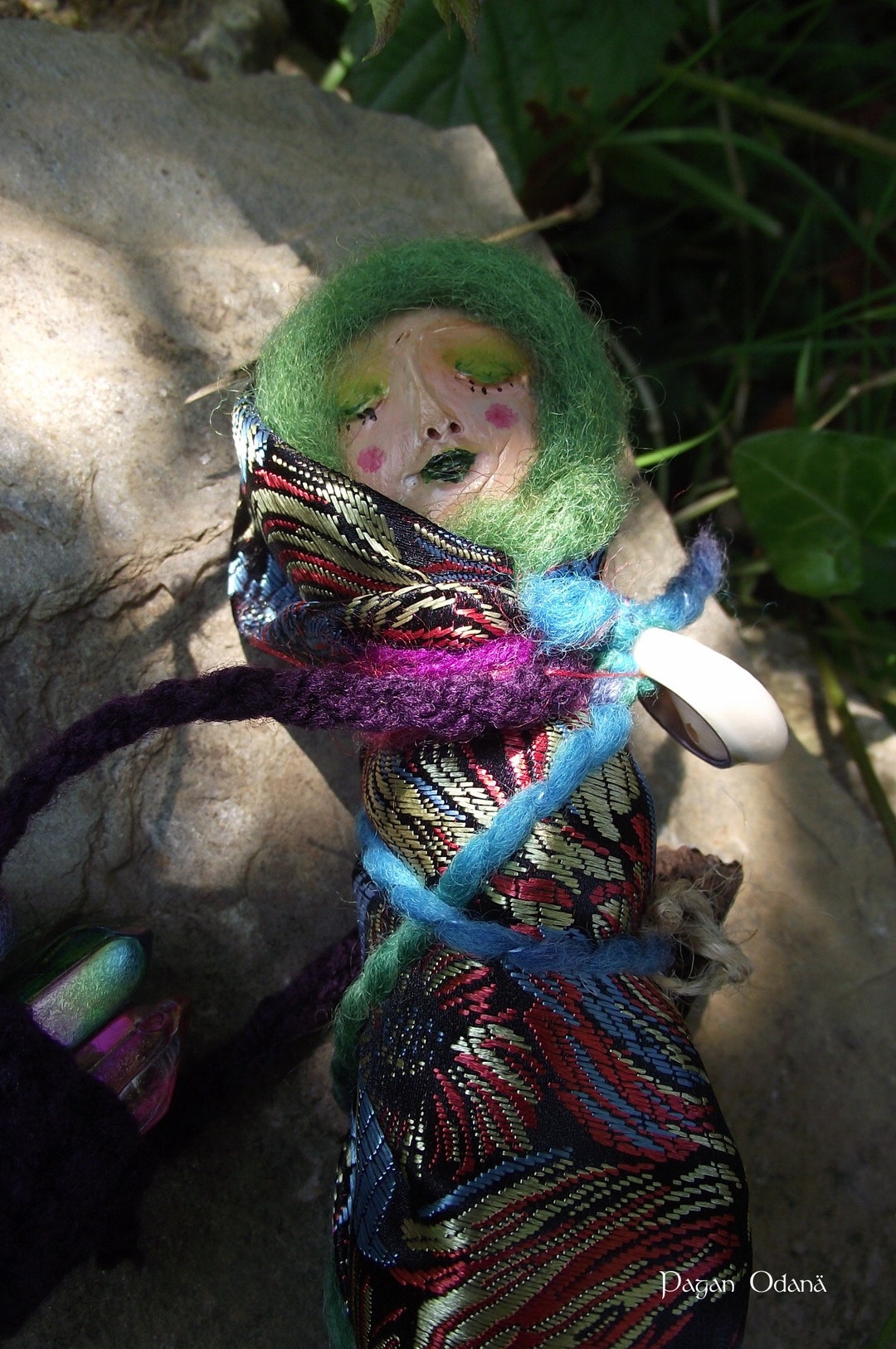 Gaïa's Daughter Soul Doll Emiliana Free Shipping-crystal Healing Magic ...