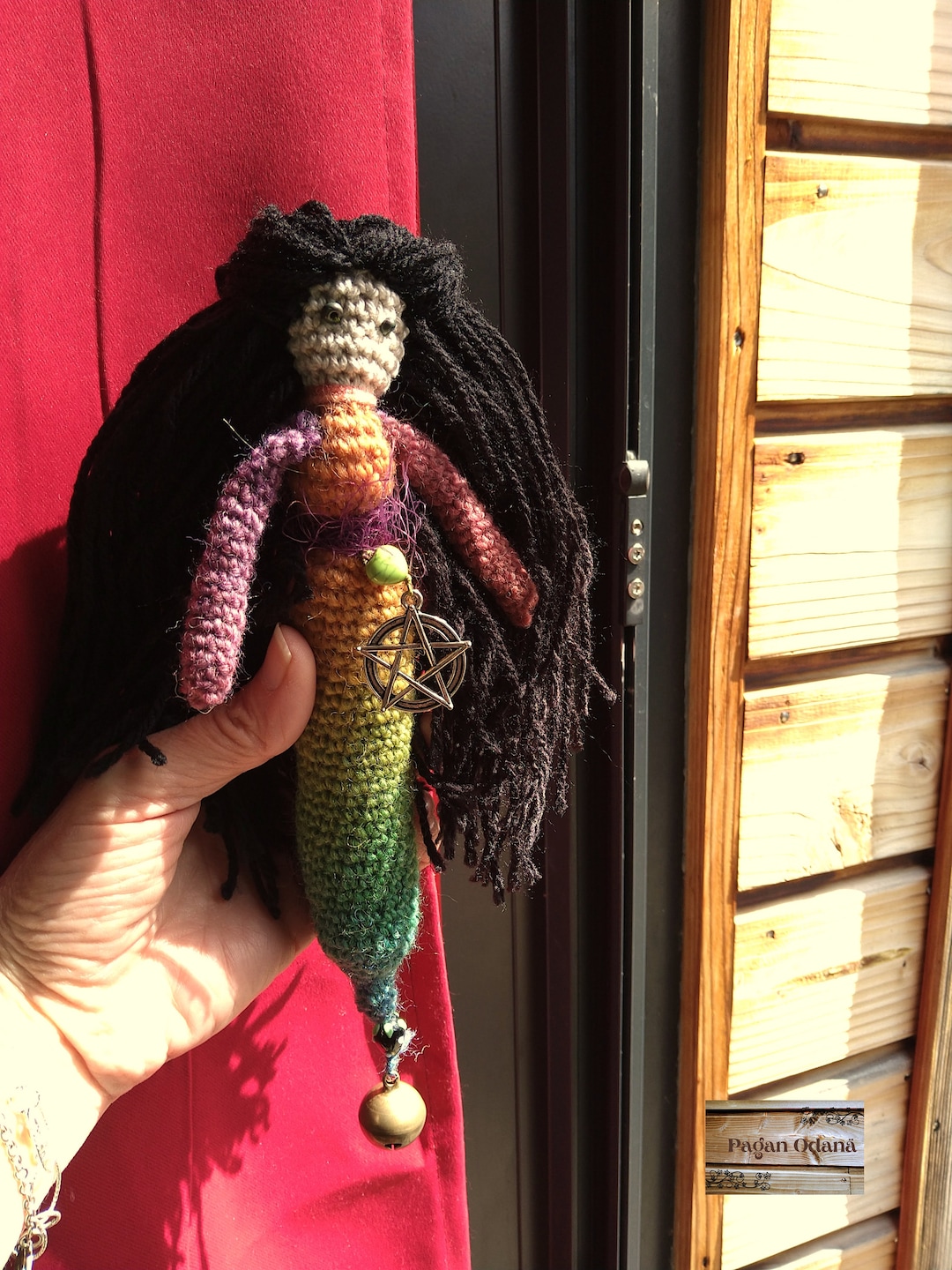 Gaïa Goddess Soul Doll Crochet Handmade Spirit Doll Magical Doll Prayer ...